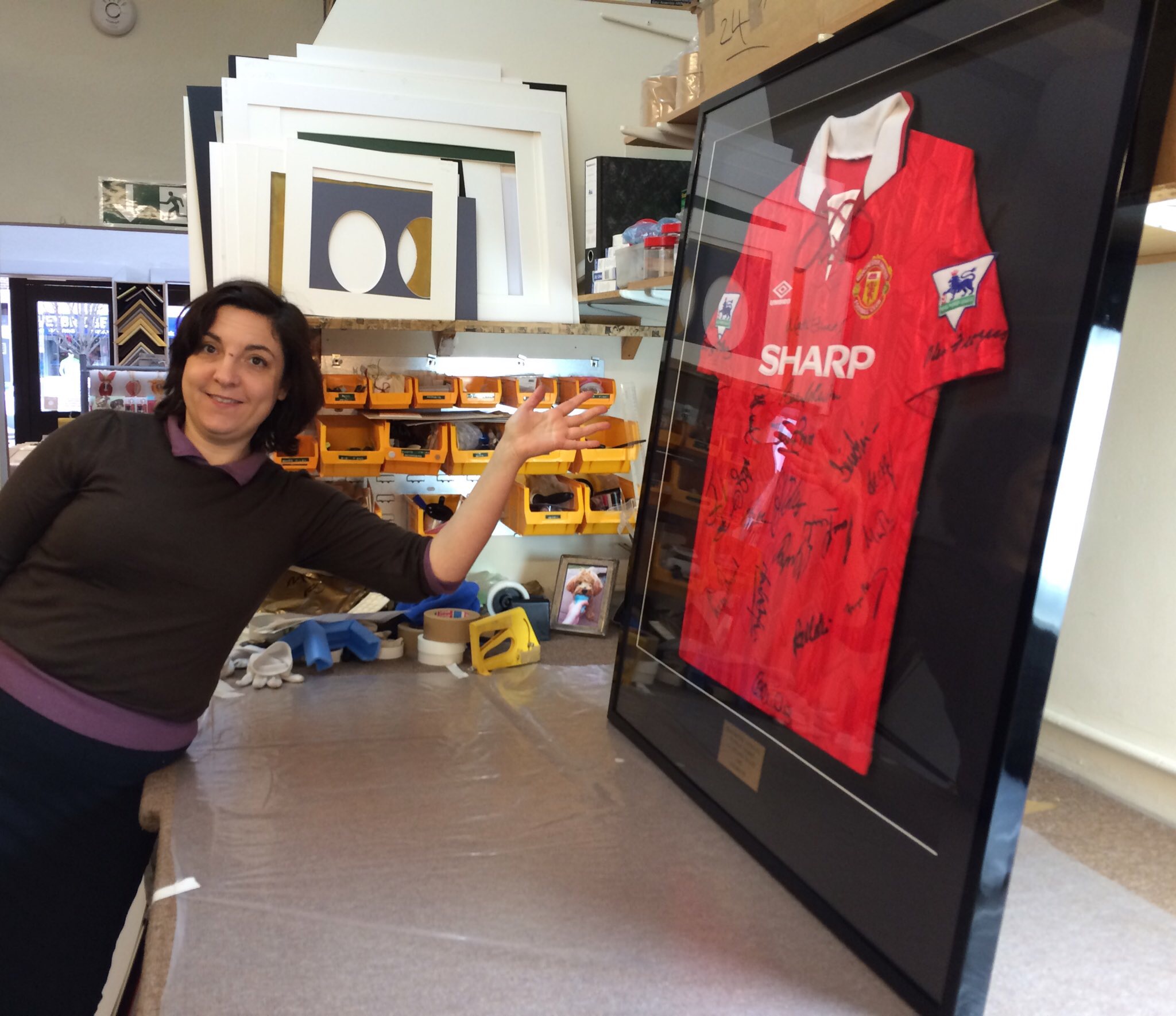 Sports Framing – Surrey Picture Framers