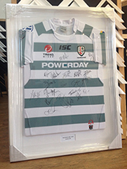 Sports Framing – Surrey Picture Framers